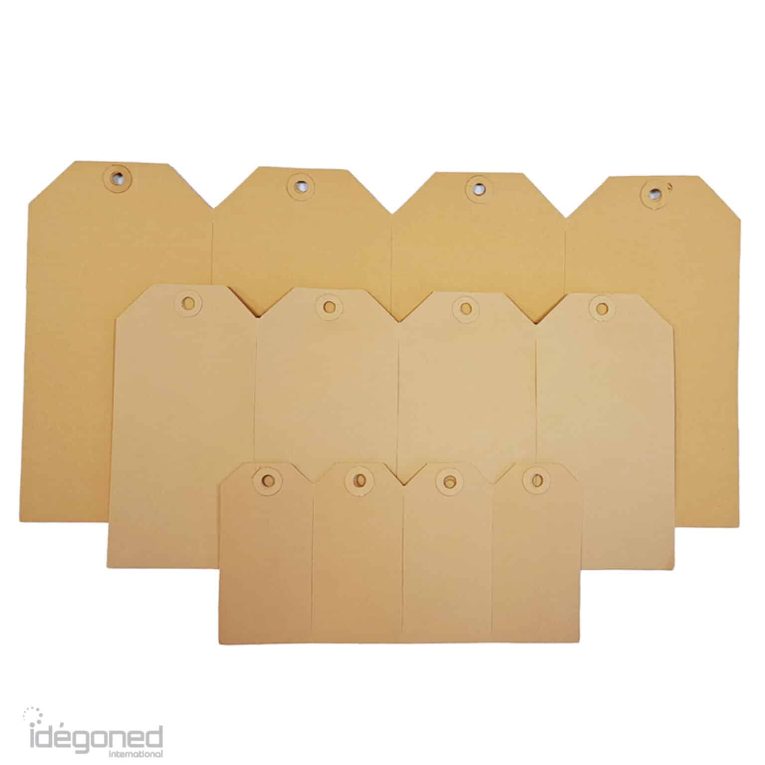 Kartonnen labels - Idégoned
