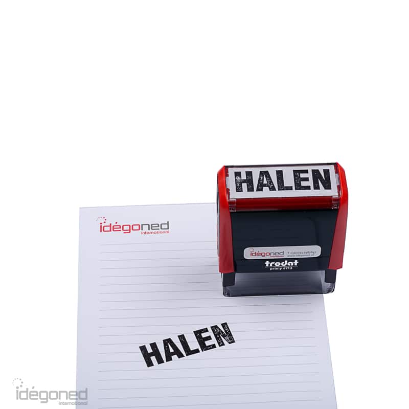 Stempel eigen ontwerp, merk Trodat Printy - Idégoned